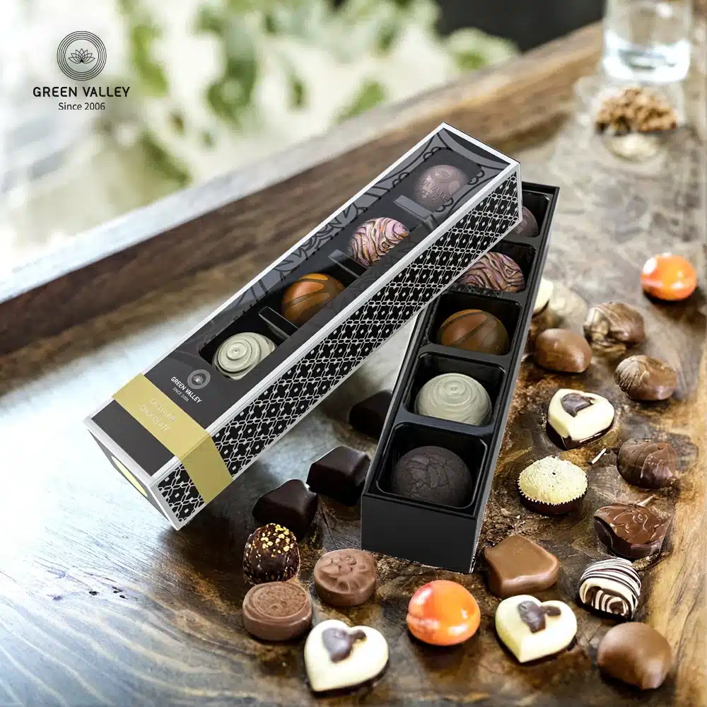 Wholesale Chocolate Box With Window Chocolate Gift Box
